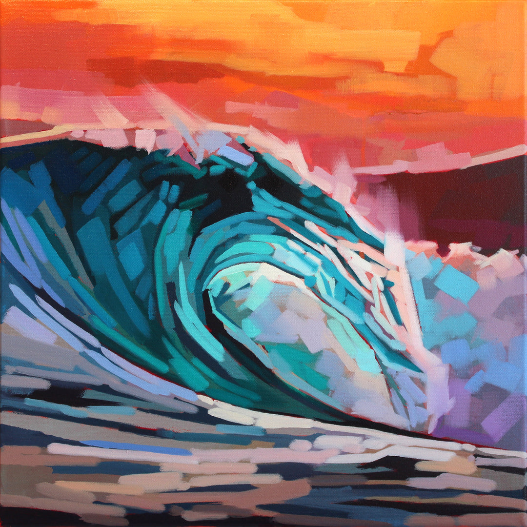 Sunset Surge | Original Painting | Kevin Lowery Art