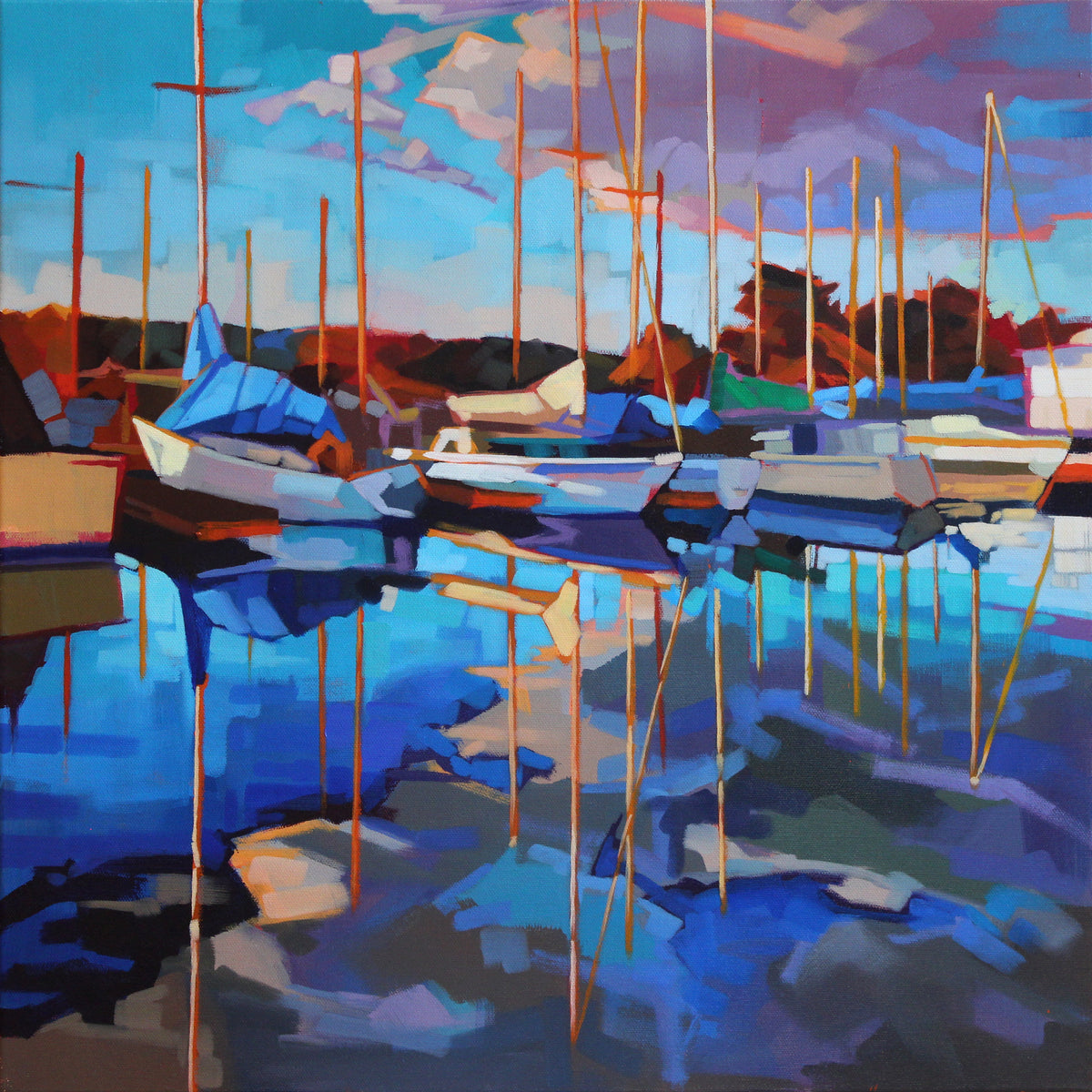 Harbour Reflections – Kevin Lowery Art