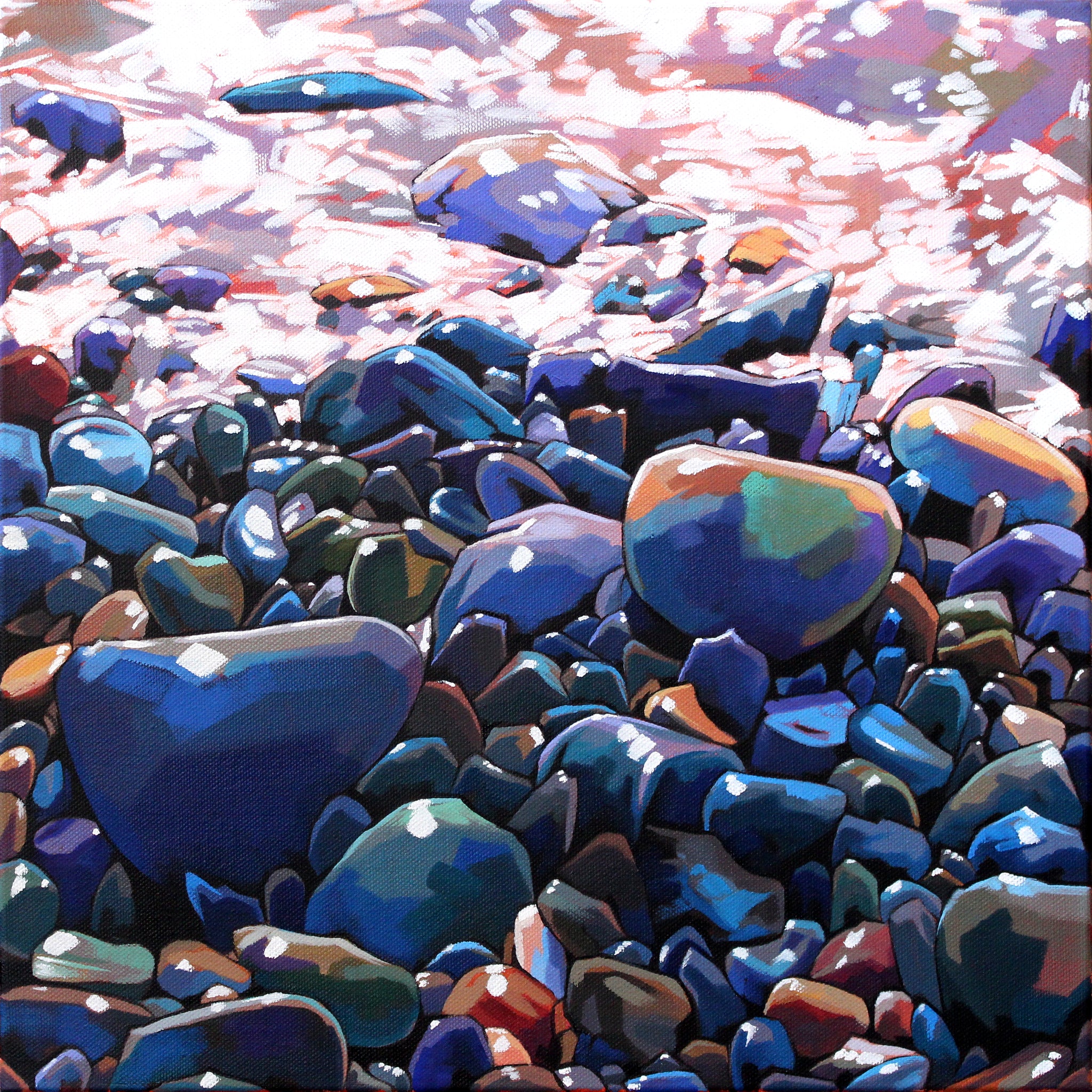 Pebble Prints – Kevin Lowery Art