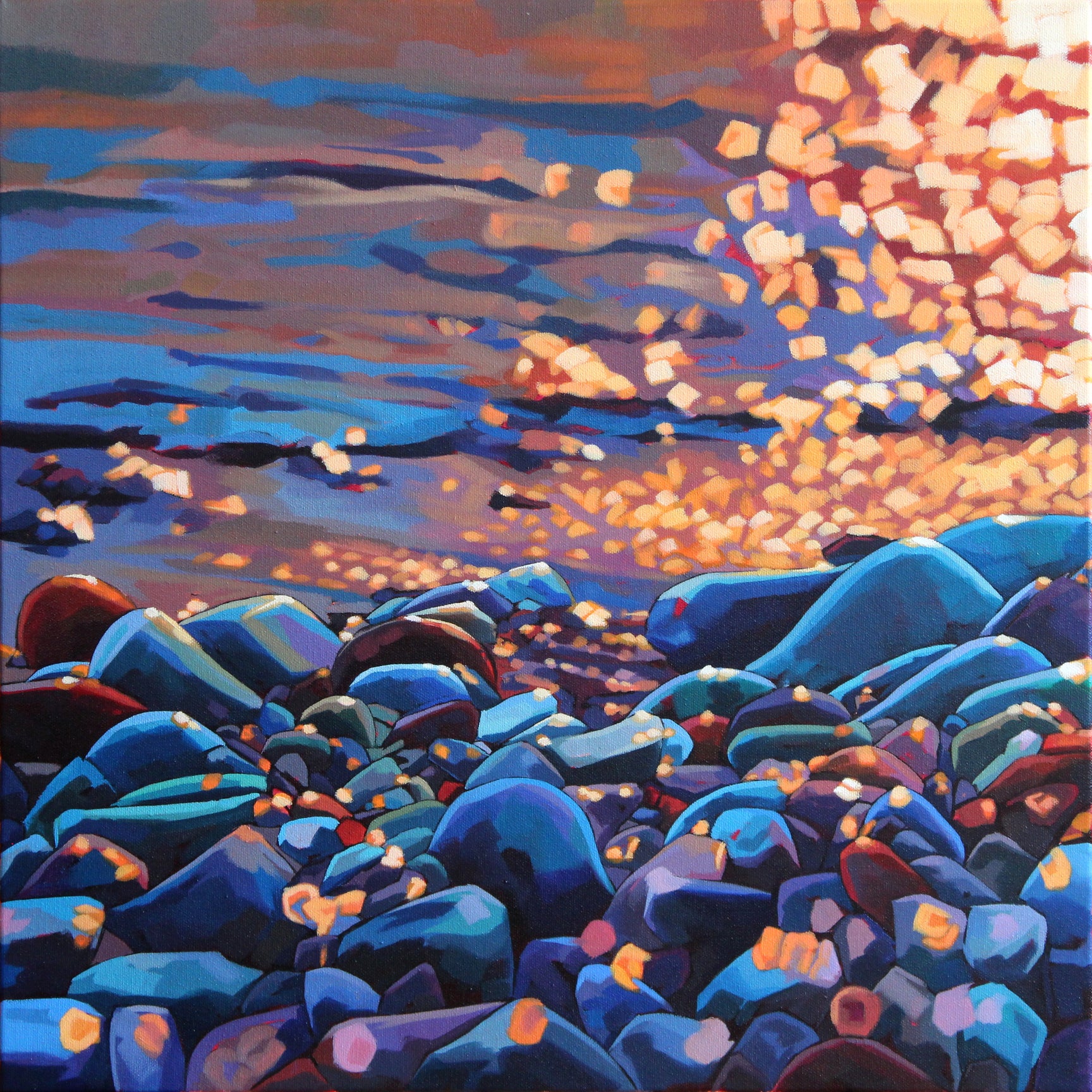 Pebble Prints – Kevin Lowery Art