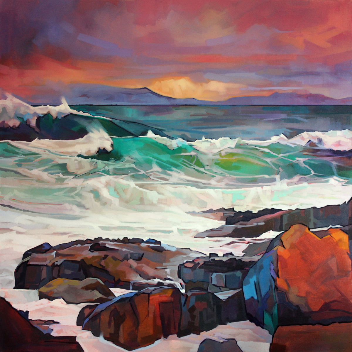 Weathering The Storm | Original Painting | Kevin Lowery Art